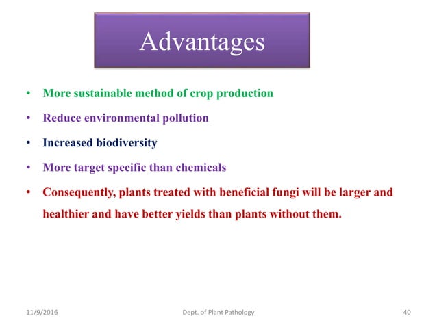ISR IN PLANTS THROUGH FUNGAL BIOCONTROL AGENTS | PPT