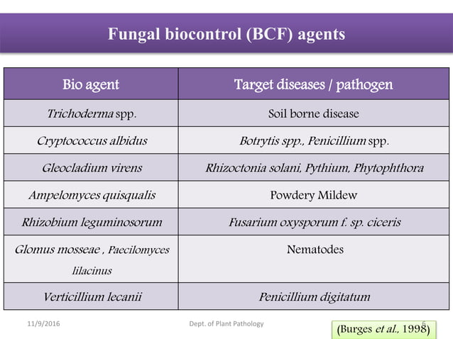 ISR IN PLANTS THROUGH FUNGAL BIOCONTROL AGENTS | PPT