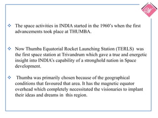 ISRO (Indian Space Research Organization) | PPTX