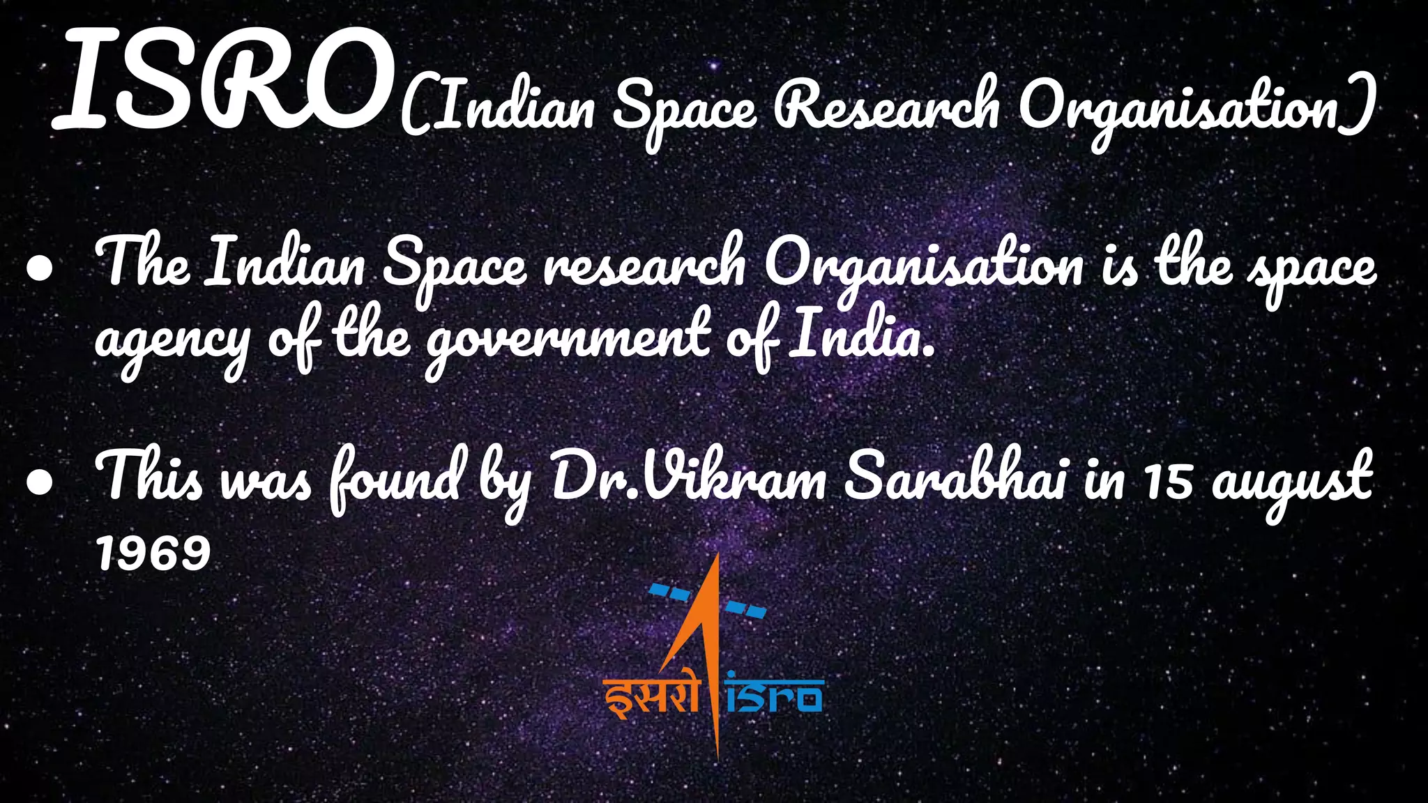Isro s contribution | PPT