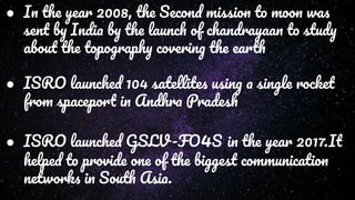 Isro s contribution | PPT