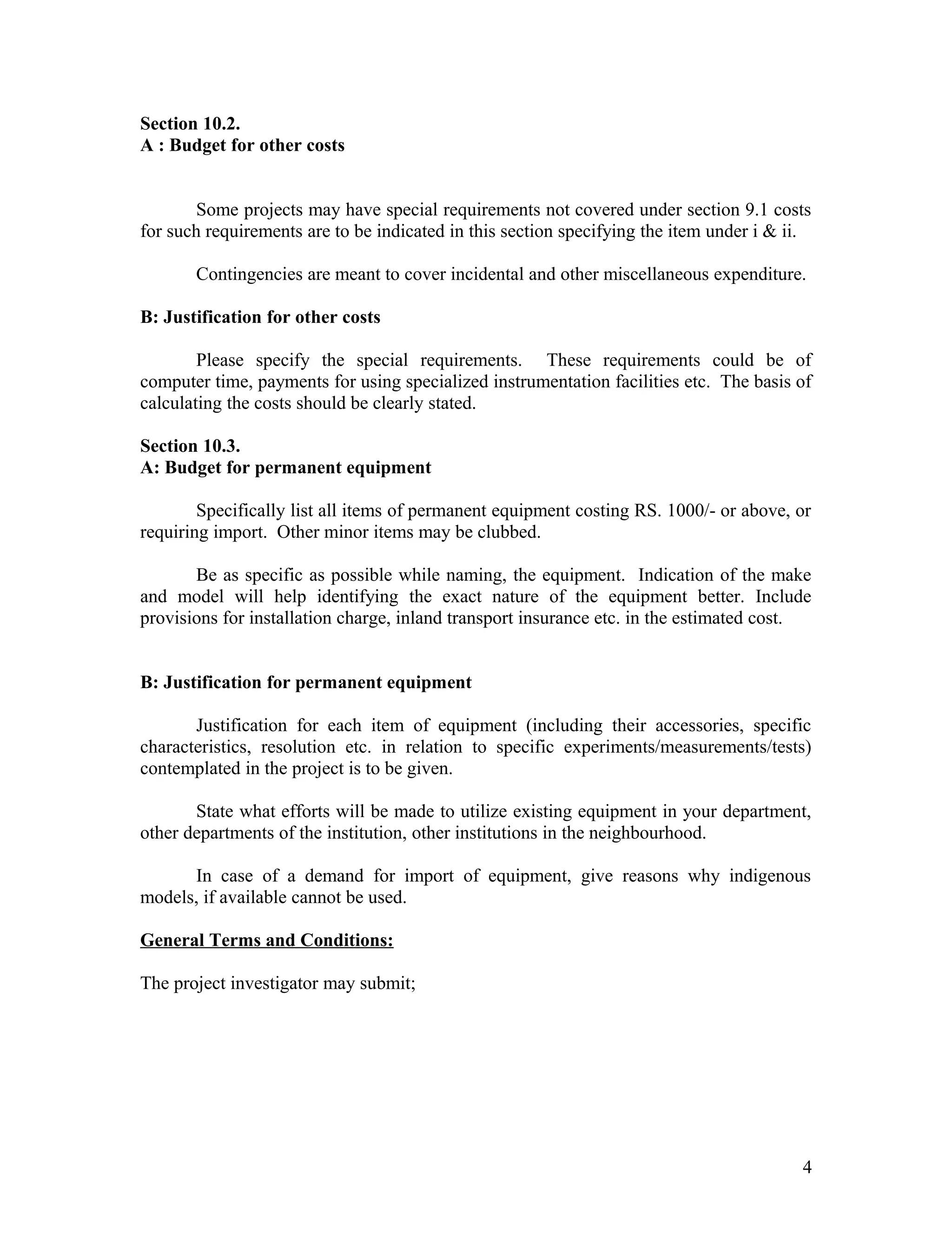 Proposal format | DOC