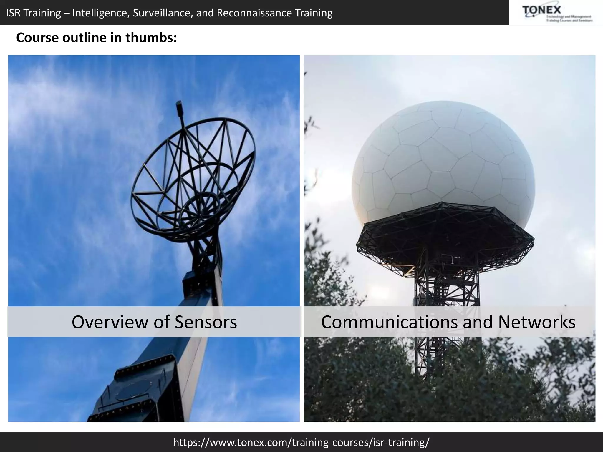 ISR (Intelligence, Surveillance, and Reconnaissance) Training - Tonex ...