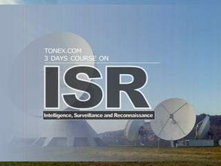 ISR (Intelligence, Surveillance, and Reconnaissance) Training - Tonex ...