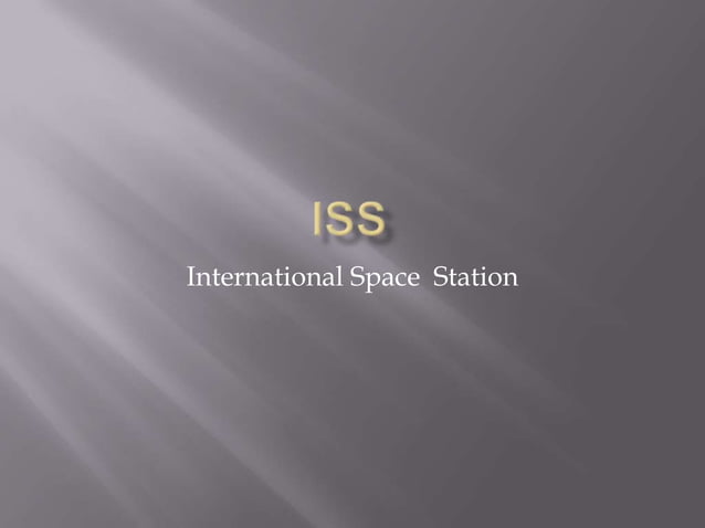 Iss | PPT