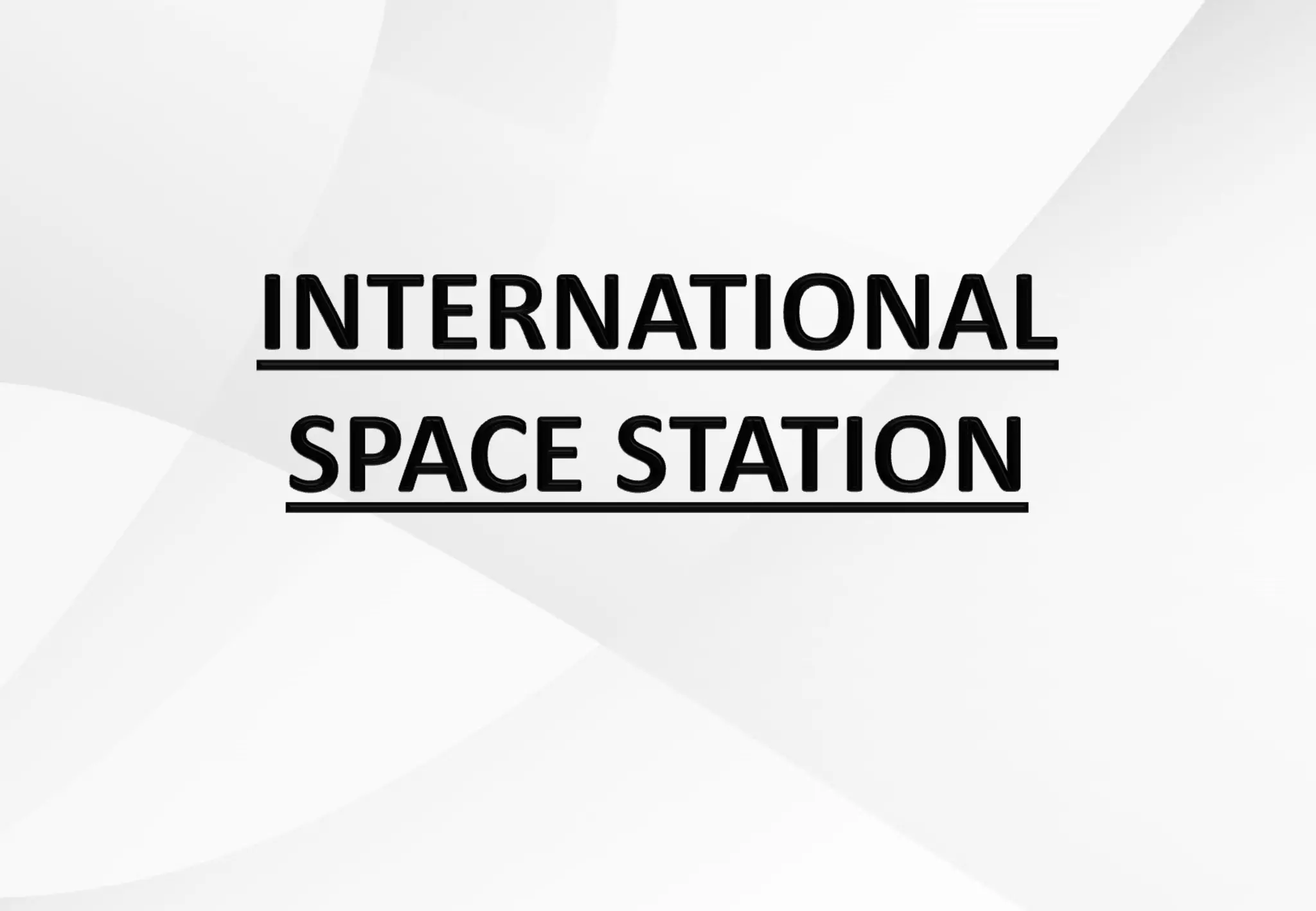 Powerpoint ISS | PPT