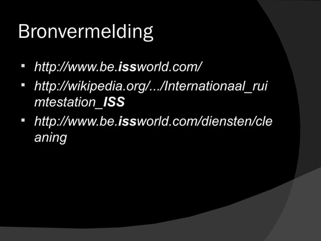 ISS powerpoint | PPT