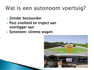 autonoom B7 toon vercammen | PPT