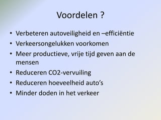 Autonome voertuigen | PPTX