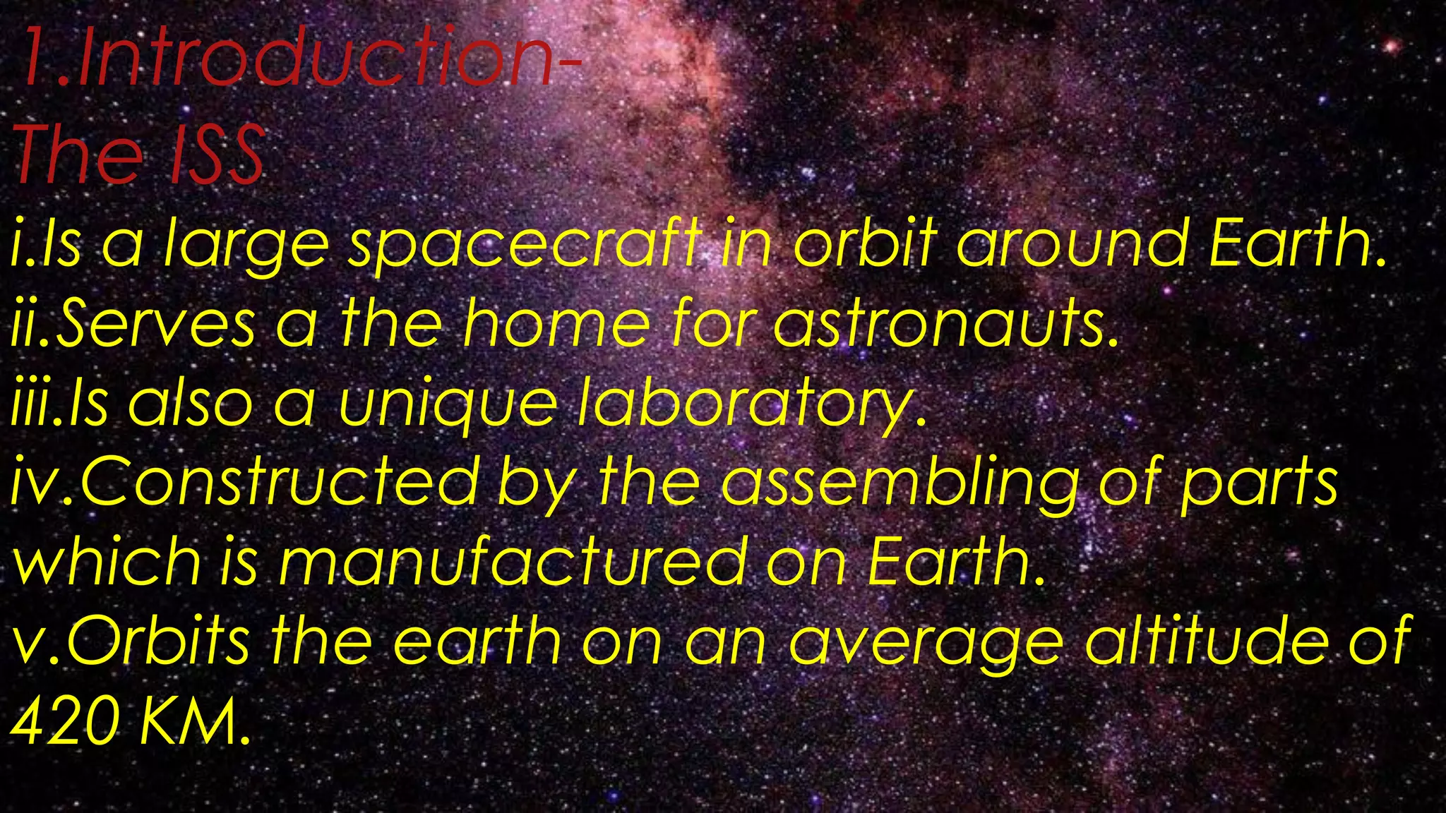 The International Space Station | PPT