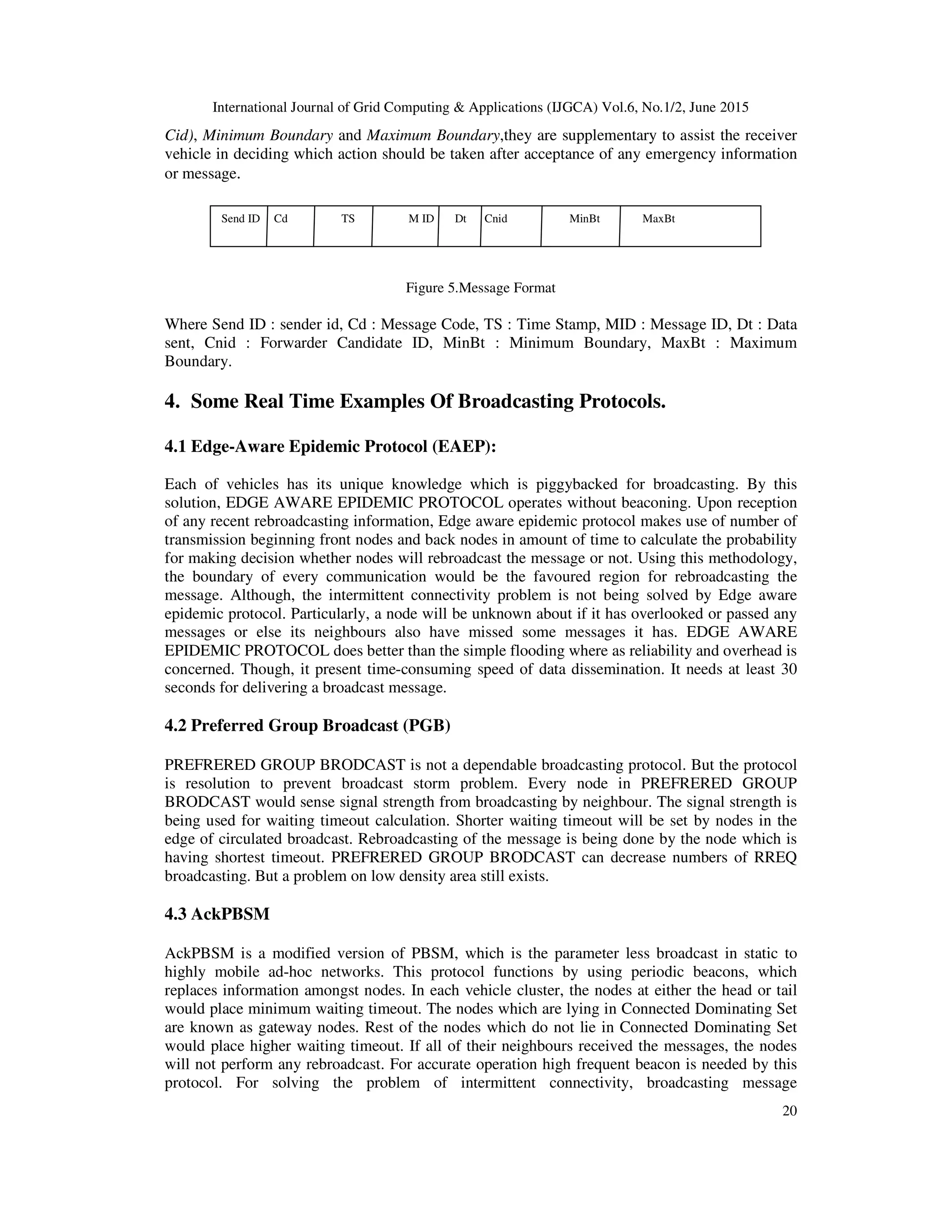 SCRUTINY OF BROADCASTING PROTOCOLS IN VANET | PDF | Computer Networking | Computing