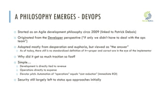 DevSecOps: A Secure SDLC in the Age of DevOps and Hyper-Automation | PPT