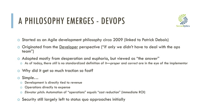 Devsecops A Secure Sdlc In The Age Of Devops And Hyper Automation Ppt