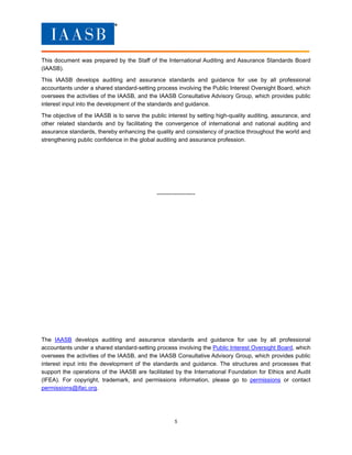 ISSA 5000 Sustainability Assurance Frequently Asked Questions | PDF