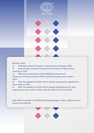 Standar ISSAI 100 untuk dipelajari bersama | PDF