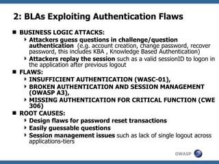 Security Exploit of Business Logic Flaws, Business Logic Attacks | PPT