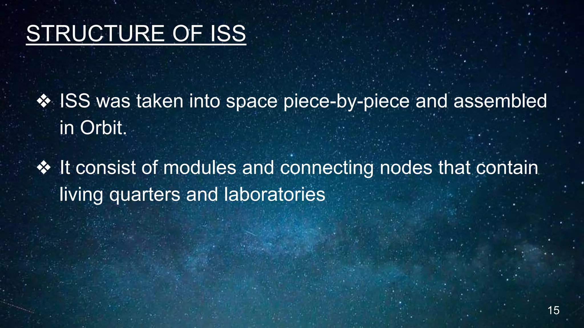 International Space Station | PPTX