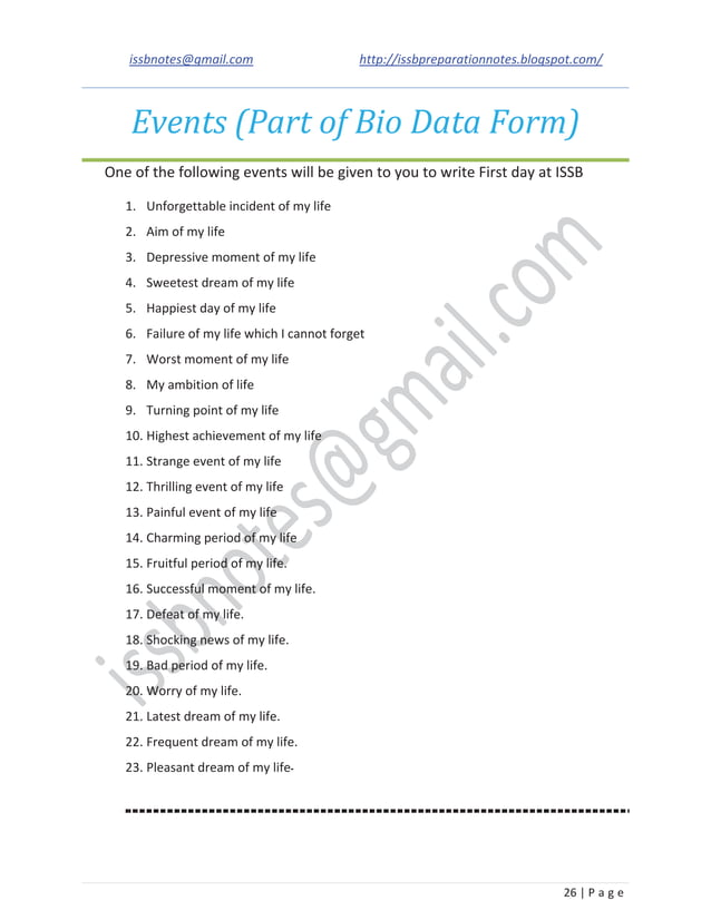 complete Issb test preparation book | PDF