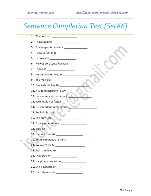 Complete Issb Test Preparation Book Pdf