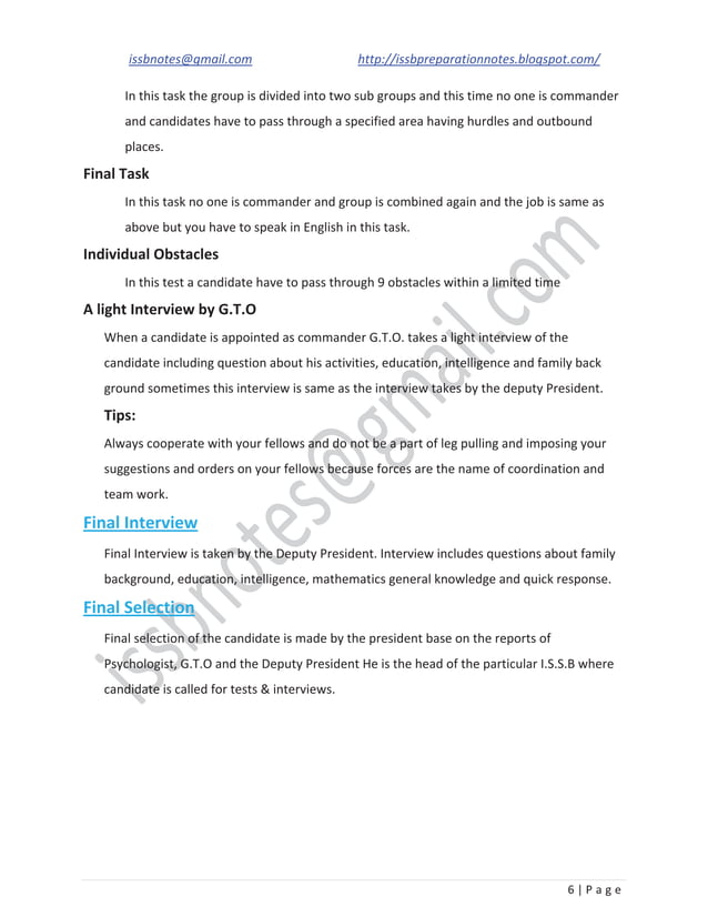 complete Issb test preparation book | PDF