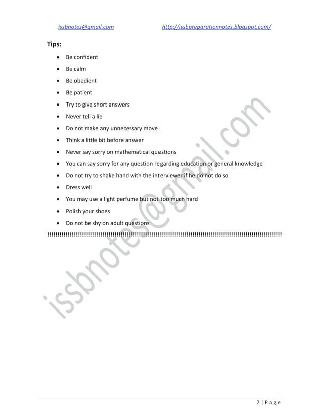 Complete Issb Test Preparation Book Pdf