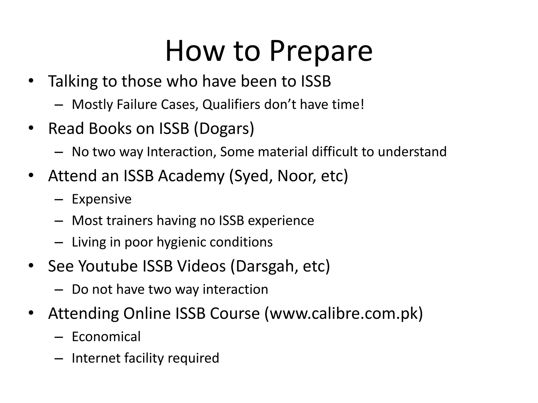 Issb preparation | PPTX