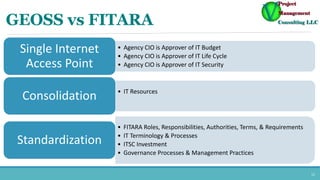 Impacts of FITARA on IT Security & IT Spending | PPT
