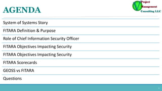 Impacts of FITARA on IT Security & IT Spending | PPT