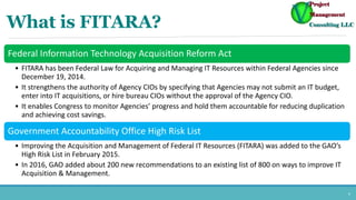 Impacts of FITARA on IT Security & IT Spending | PPT