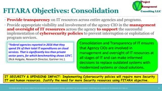 Impacts of FITARA on IT Security & IT Spending | PPT
