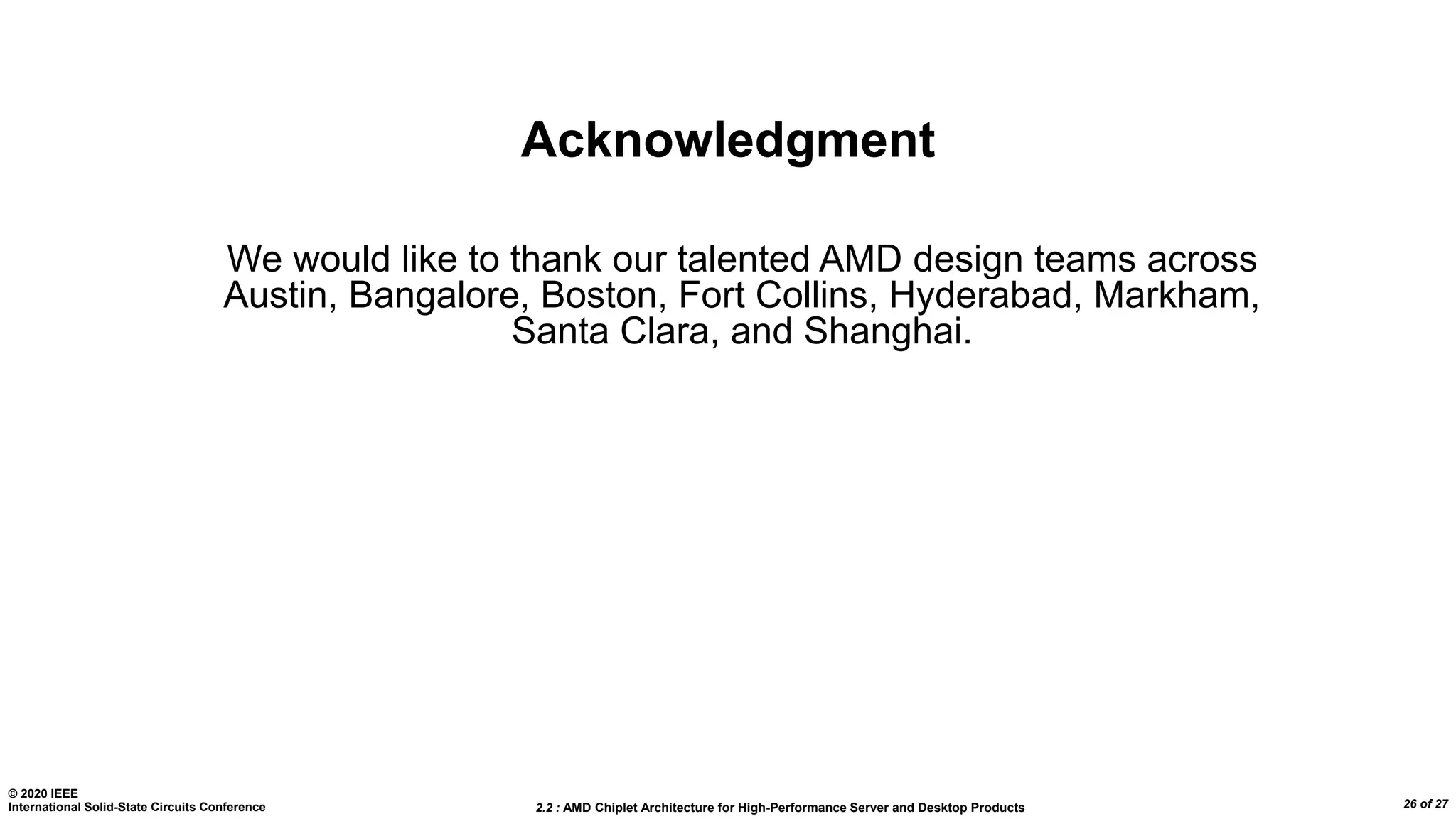 AMD Chiplet Architecture for High-Performance Server and Desktop ...