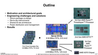 AMD Chiplet Architecture for High-Performance Server and Desktop ...