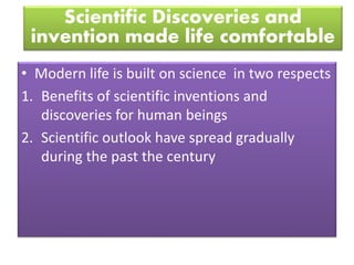 Is science superstitious | PPTX