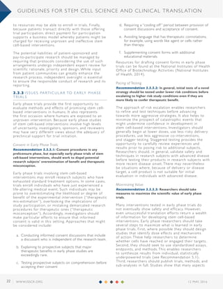 ISSCR Guidelines for Stem Cell Science and Clinical Translation | PDF ...
