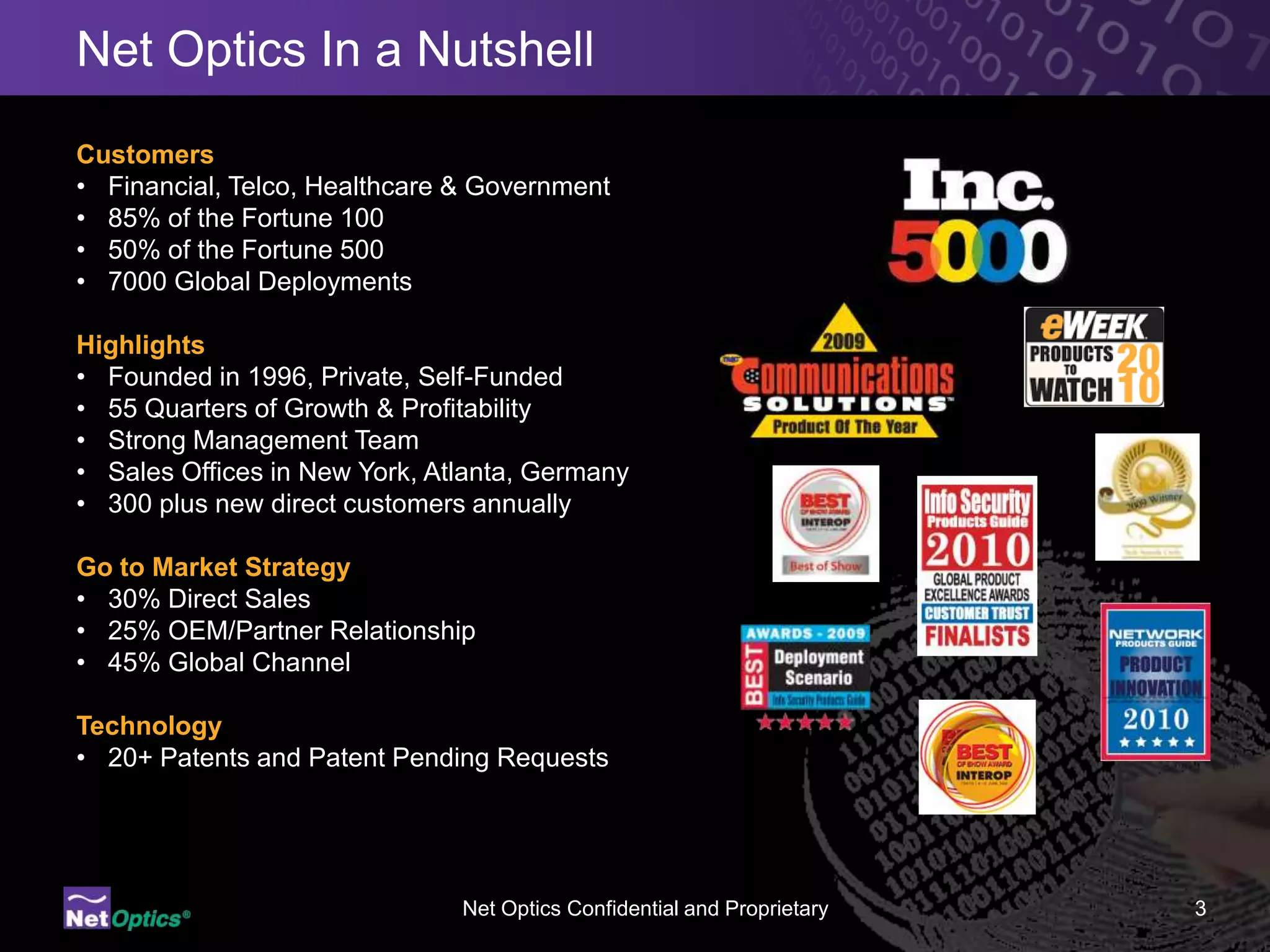 Sharon’ Besser, Net Optics VP of Technology, Net Optics, discusses Lawful Intercept at ISS Event ...