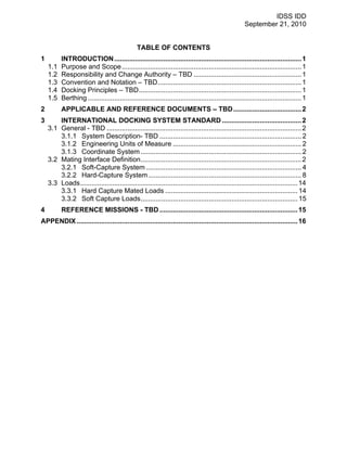 ISS Docking Standards | PDF