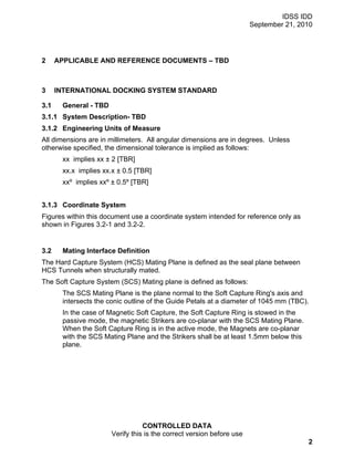 ISS Docking Standards | PDF
