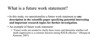 Using a keyword extraction pipeline to understand concepts in future ...