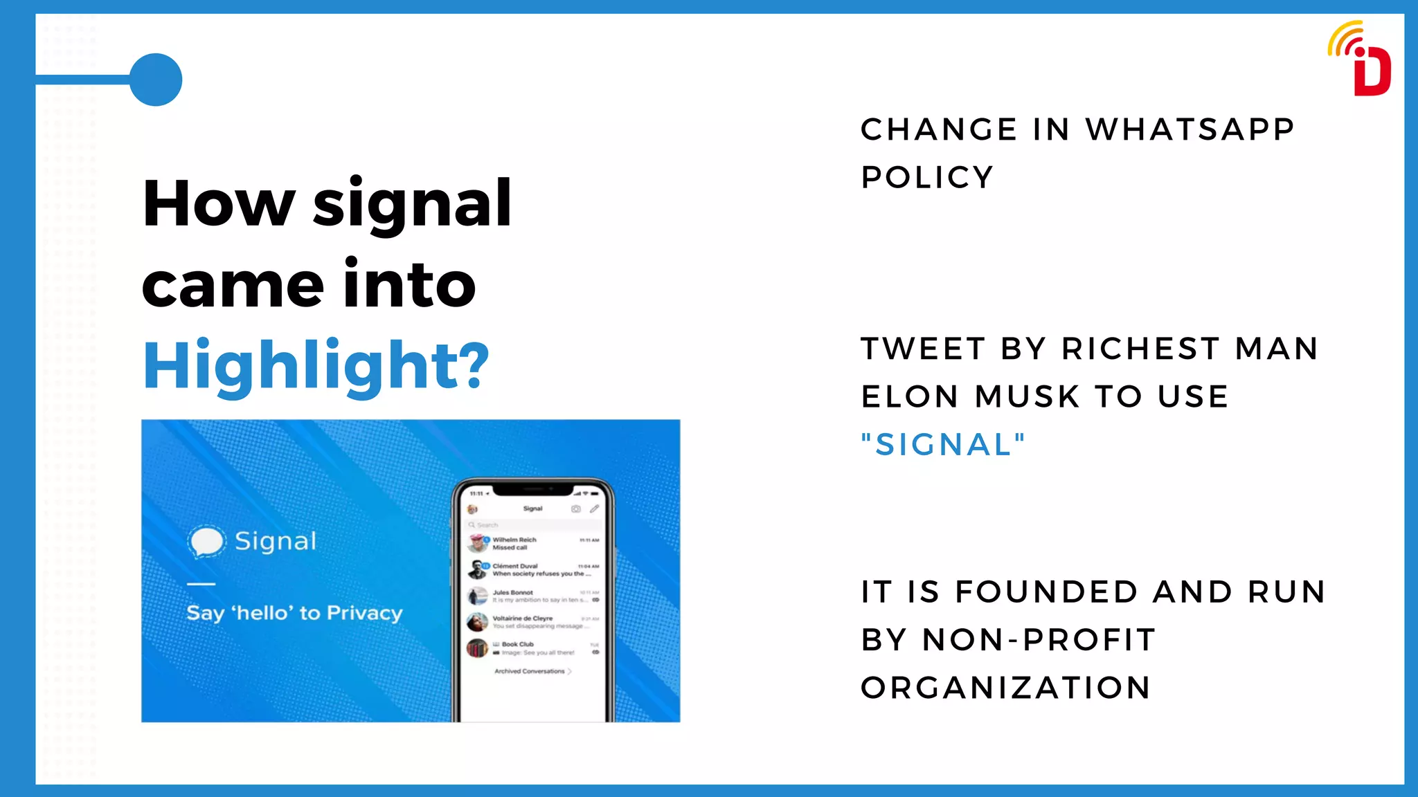 Is signal messenger app the perfect alternative to Whatsapp? | PPT