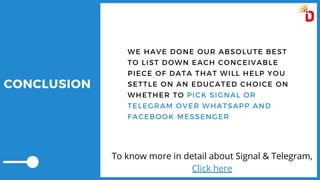 Is signal messenger app the perfect alternative to Whatsapp? | PDF