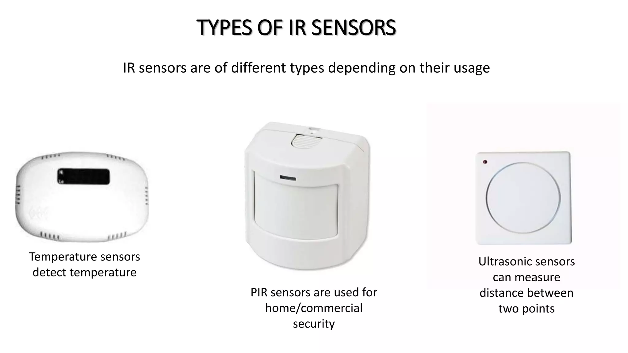 Passive Infrared Motion Sensors | PPTX