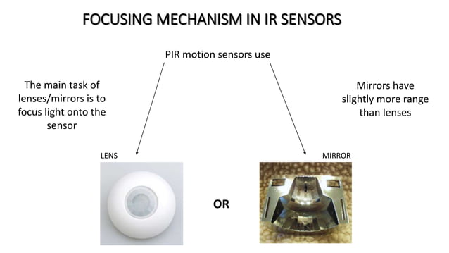 Passive Infrared Motion Sensors | PPTX