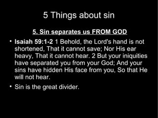 Is sin bad | PPT