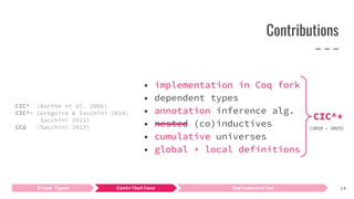 Is Sized Typing for Coq Practical? | PPT