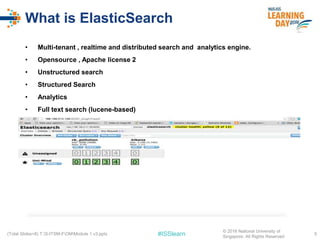 NUS-ISS Learning Day 2016 - Big Data Analytics | PPT