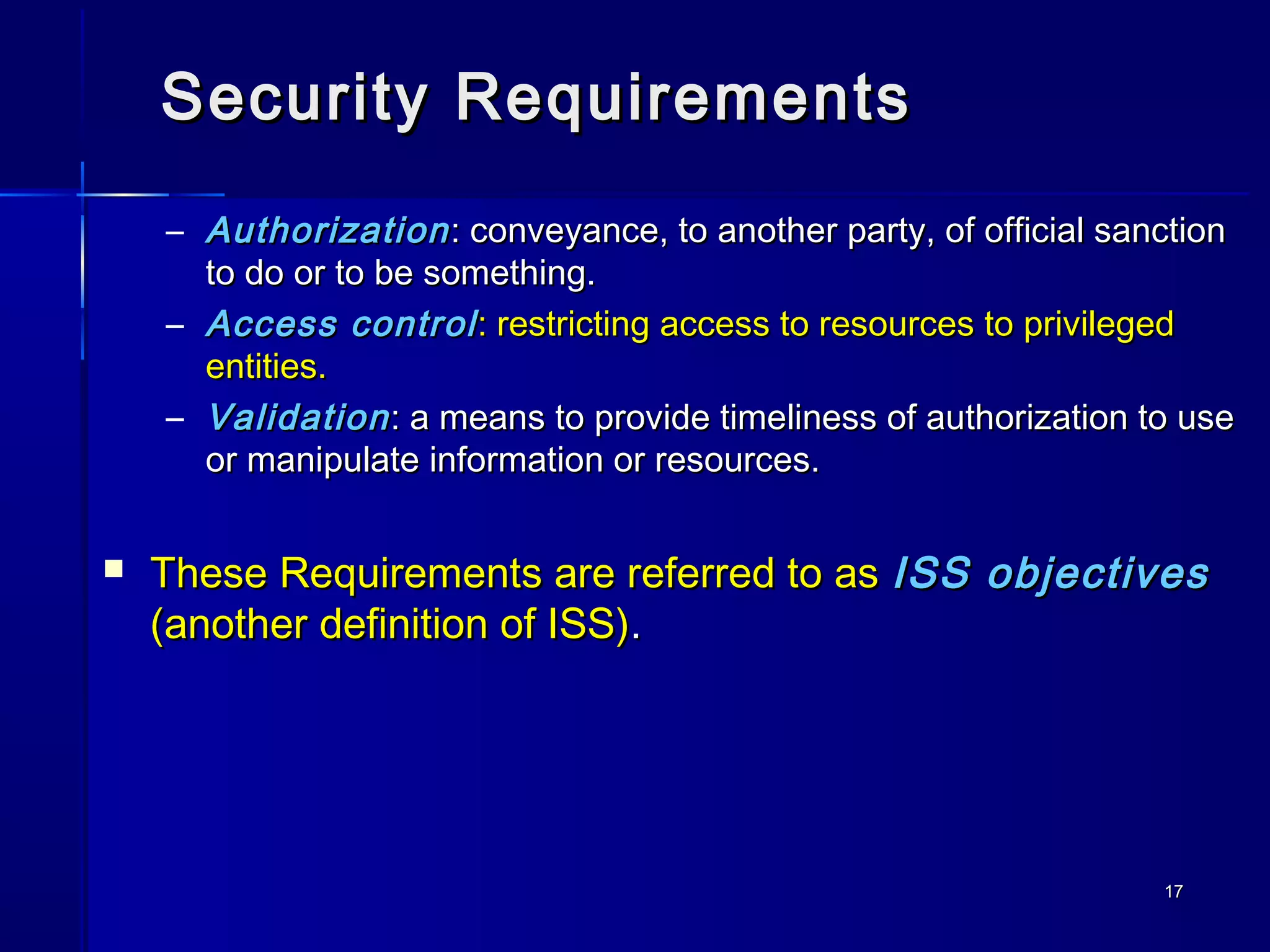 Information System Security(lecture 1) | PPT