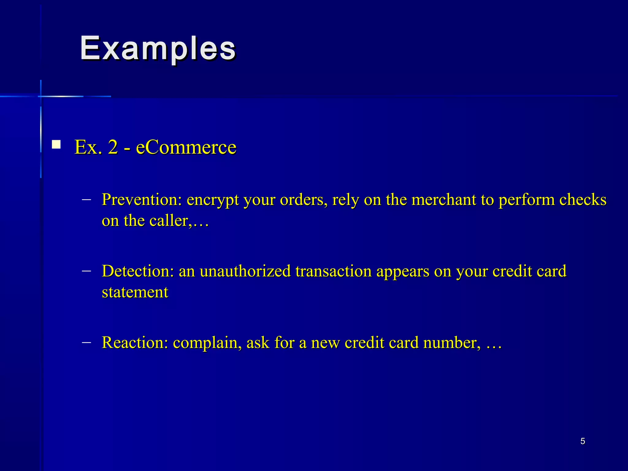 Information System Security Lecture 1 Ppt