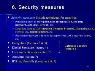 Information System Security(lecture 1) | PPT