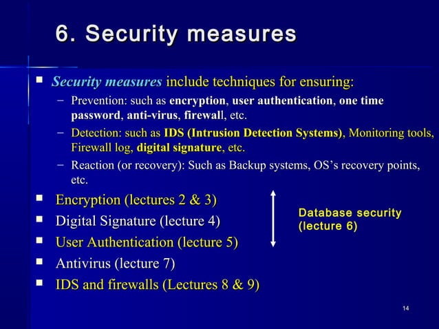 Information System Security(lecture 1) | PPT