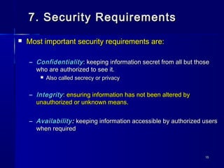 Information System Security(lecture 1) | PPT